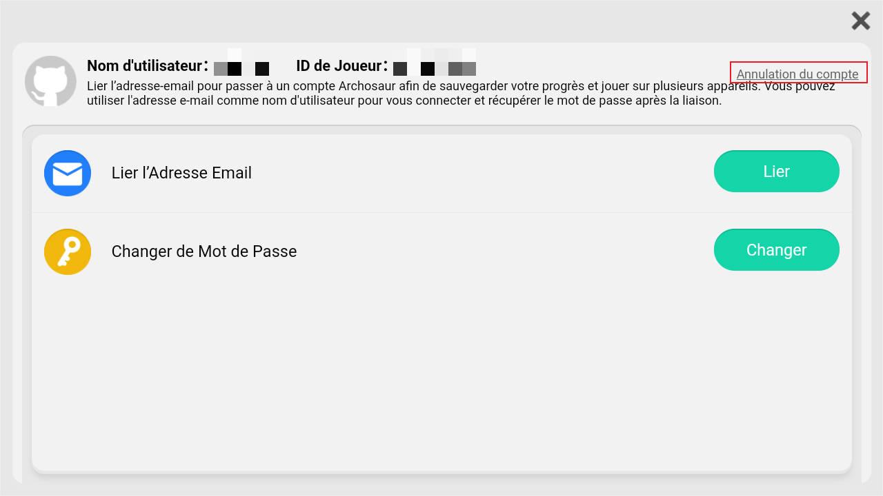 Comment supprimer le compte